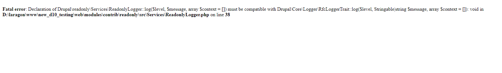 Issue with module installation [#3421578] | Drupal.org